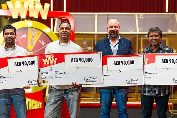 UAE : Big Ticket में भारतीय सहित कई प्रवासियों की चमकी किस्मत, जीत लिया 21 लाख रुपए – GulfHindi